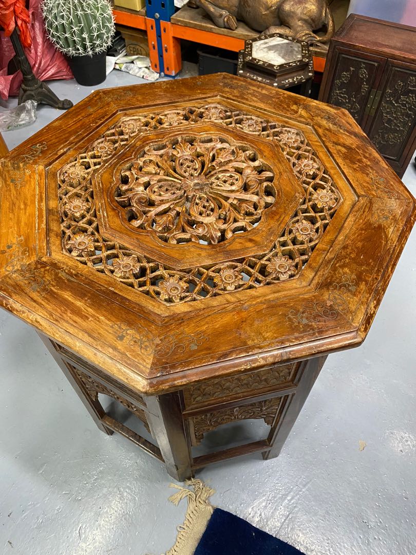 Hexagon table, Furniture & Home Living, Furniture, Tables & Sets on ...