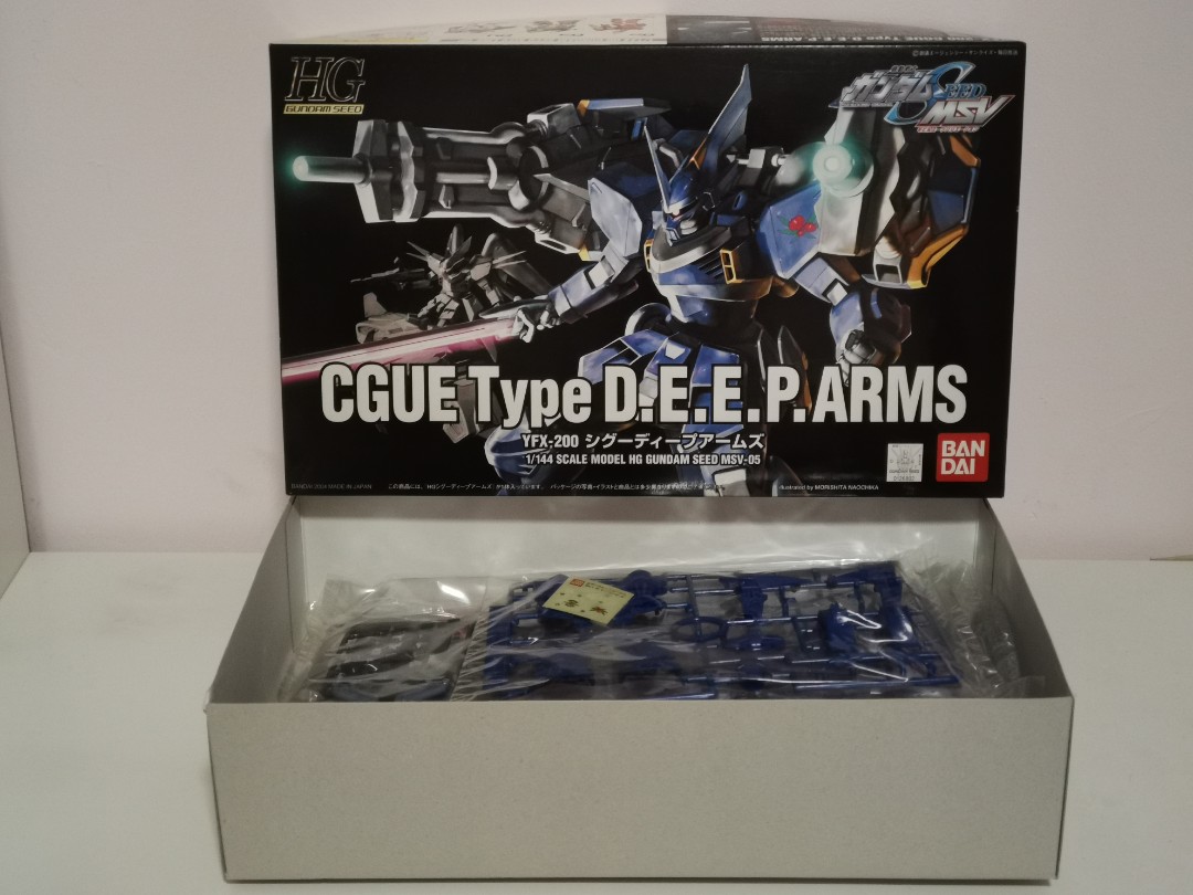 HG 1/144 CGUE Type D.E.E.P. Arms Gundam Seed MSV-05, Hobbies & Toys ...