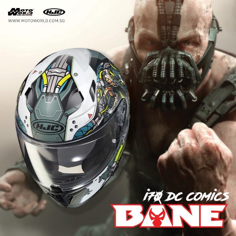 HJC Bane DC i70 full face motorcycle helmet, Motorcycles, Motorcycle ...