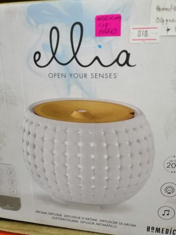 Homedics Ellia Diffuser with Remote, Furniture & Home Living, Home ...