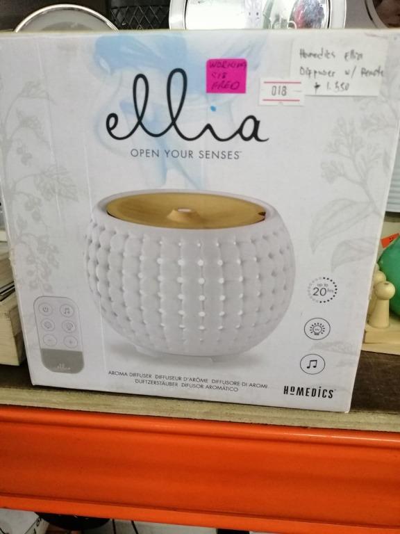 Homedics Ellia Diffuser with Remote, Furniture & Home Living, Home ...