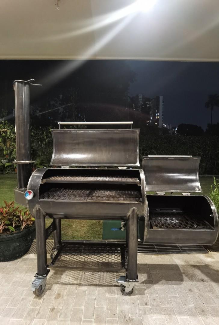 Horizontal Offset Smoker BBQ, TV & Home Appliances, Kitchen Appliances ...