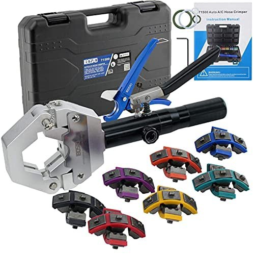 IBOSAD Hydraulic Hose Crimper Hydra-Krimp 71500 Manual A/C Hose Crimper Kit Air Conditioning ...