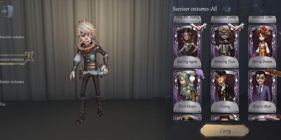 Identity v account, Video Gaming, Video Games, Xbox on Carousell