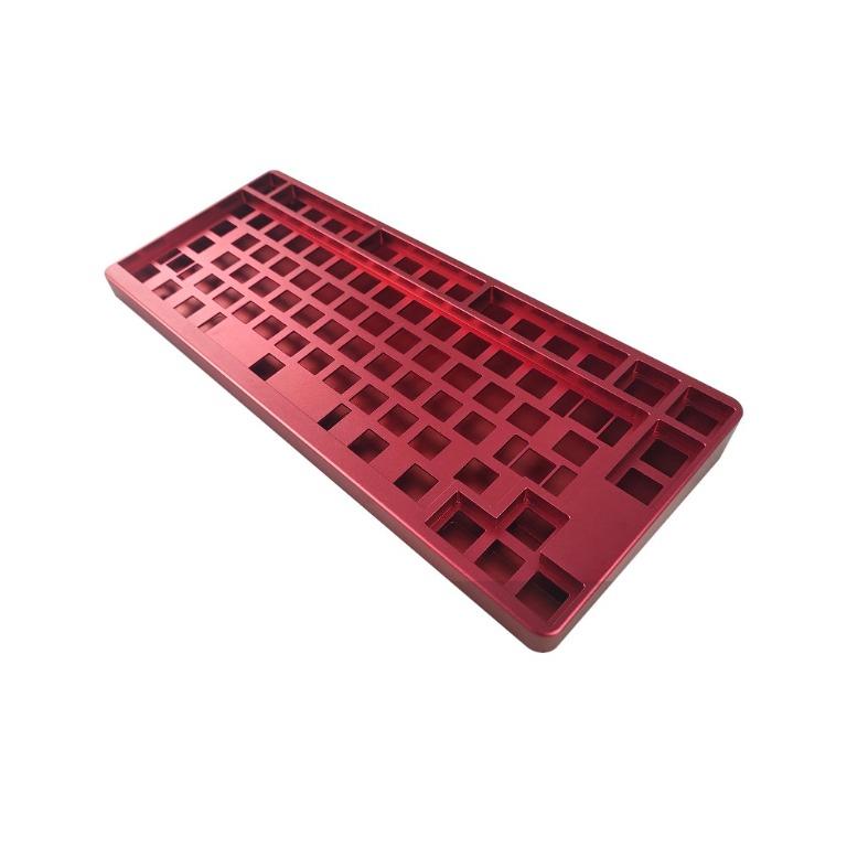 Idobao ID80 V1 Custom Keyboard Kit w/ Acrylic Diffuser Burgundy Red ...