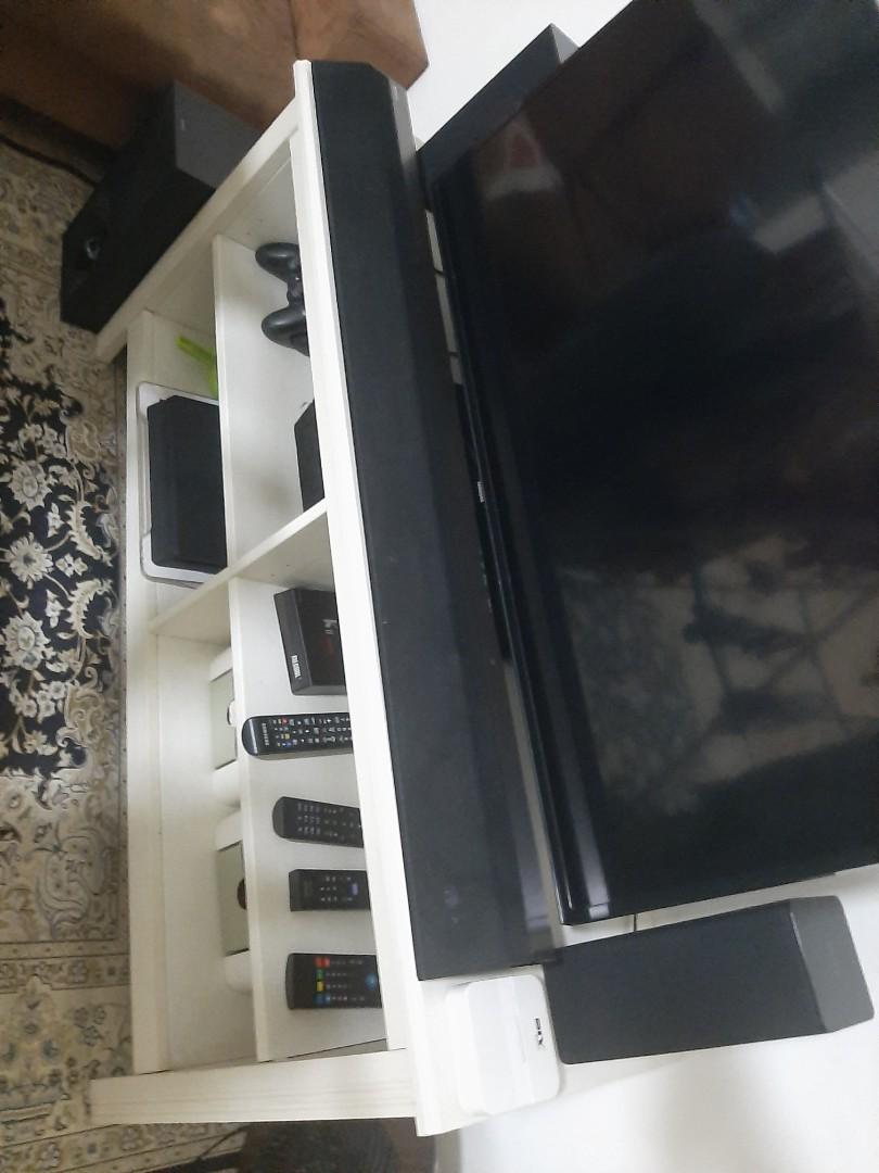 Ikea Brusali TV Bench/Cabinet, Furniture & Home Living, Furniture ...