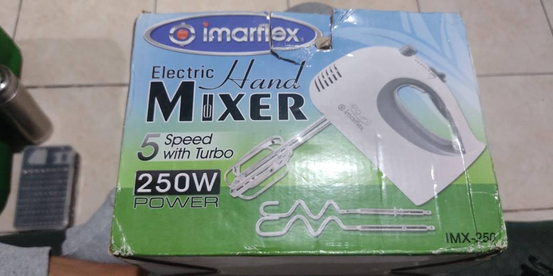 IMARFLEX ELECTRIC HAND MIXER, TV & Home Appliances, Kitchen Appliances ...