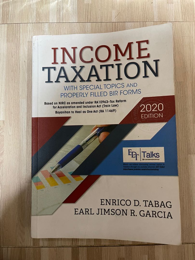 INCOME TAXATION BY TABAG, Hobbies & Toys, Books & Magazines, Textbooks ...