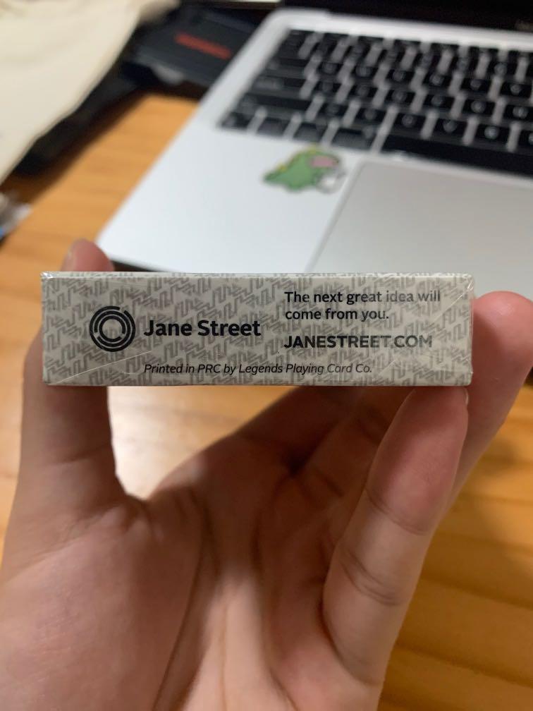 Jane Street Playing Cards Edition III on Carousell