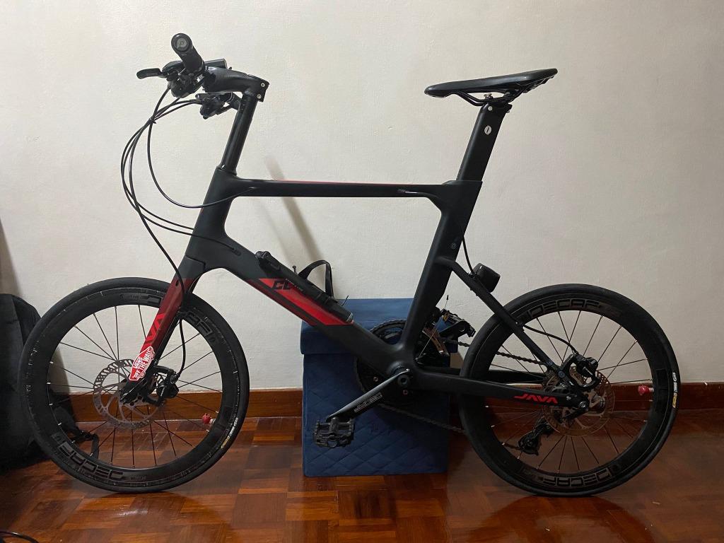 Java CL Mini Velo Carbon Red, Sports Equipment, Bicycles & Parts ...