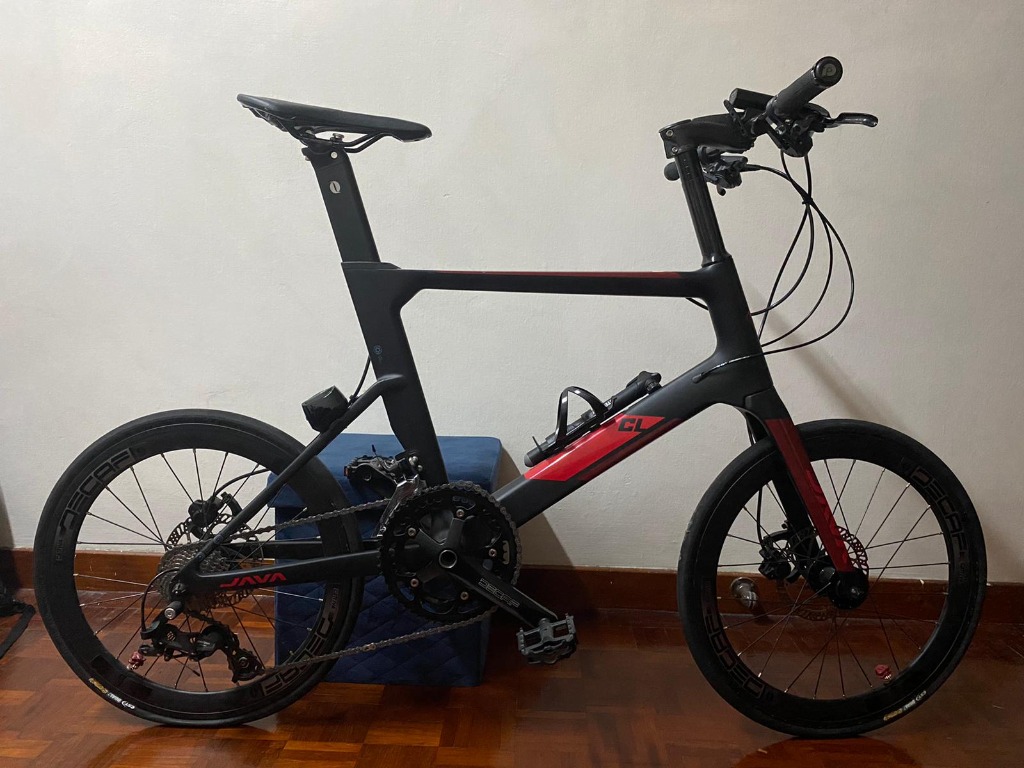 Java CL Mini Velo Carbon Red, Sports Equipment, Bicycles & Parts ...