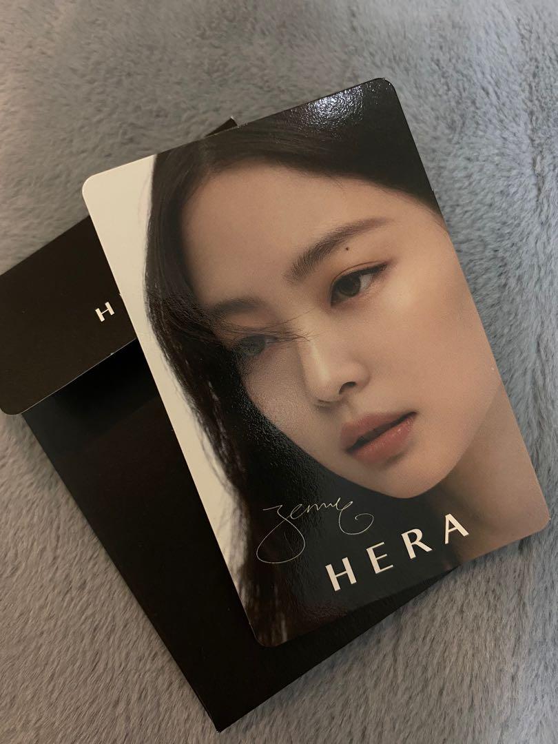 JENNIE blackpink HERA card, Everything Else on Carousell