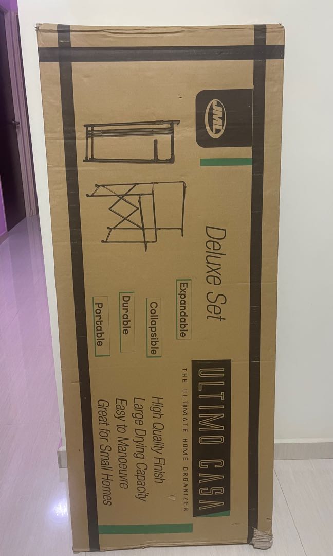 JML Ultimo Casa Deluxe Set clothes drying rack , Furniture & Home ...