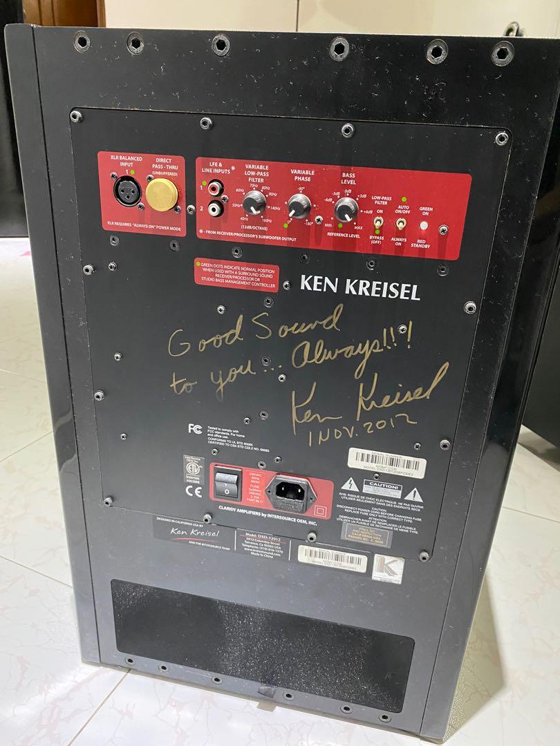 KEN KREISEL SUBWOOFER KK 12012, Audio, Other Audio Equipment on Carousell