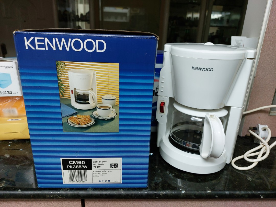 Kenwood coffee Machine, 家庭電器, 廚房電器, 咖啡機及咖啡壺 - Carousell