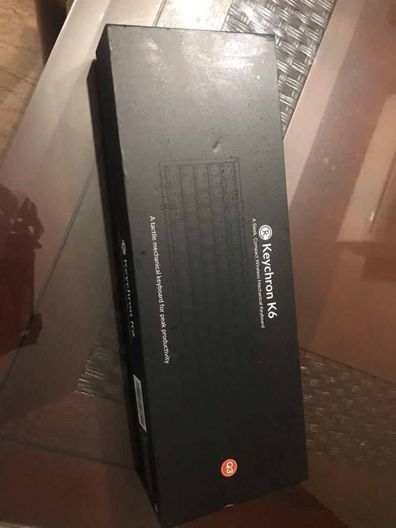 Keychron K6 RGB Aluminium Case Brown Switch, Computers & Tech, Parts ...