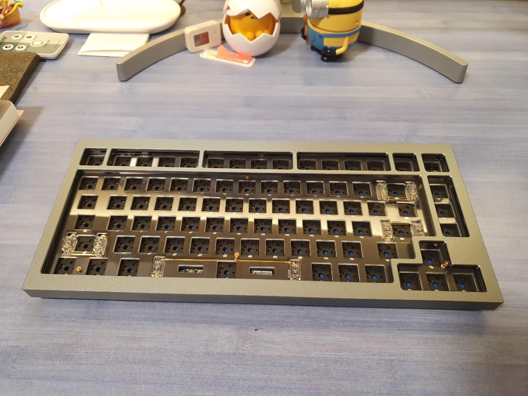 Keychron Q1 Space Grey Barebone Mechanical Keyboard with PC Plate ...