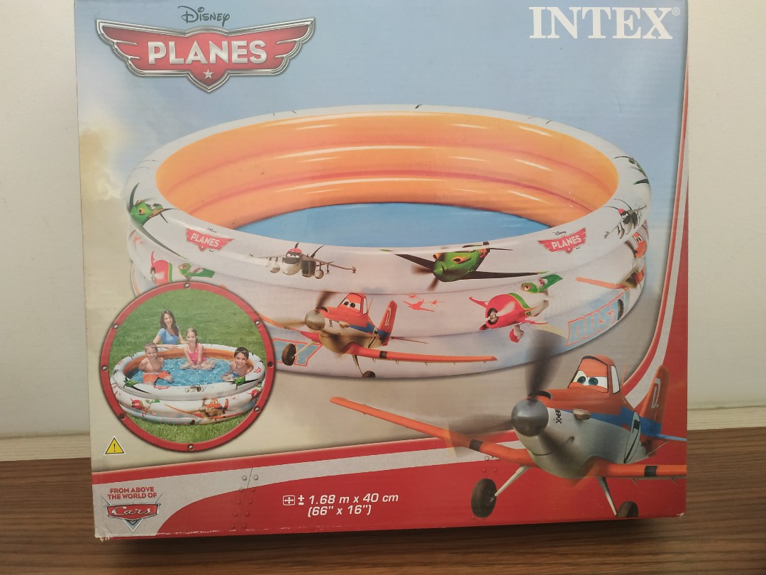 Kids 3 Ring Pool with packet of colored balls, Babies & Kids, Infant ...