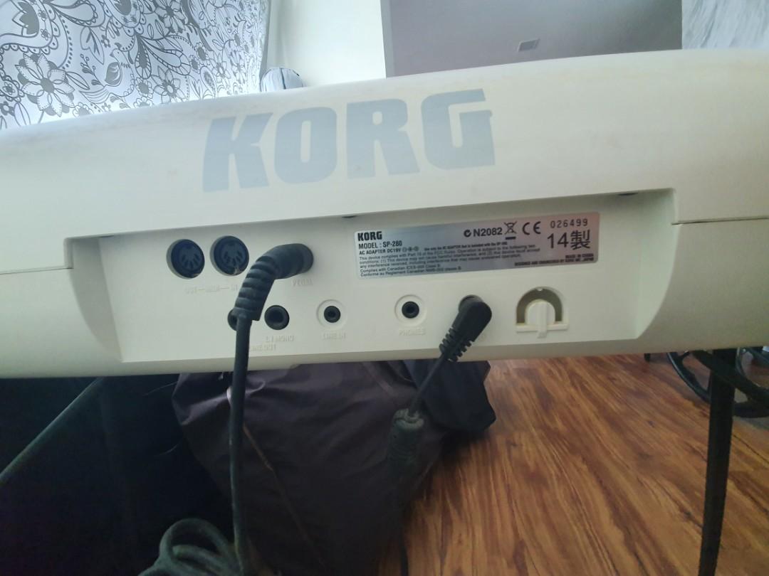 Korg SP 280 digital piano, Hobbies & Toys, Music & Media, Musical ...
