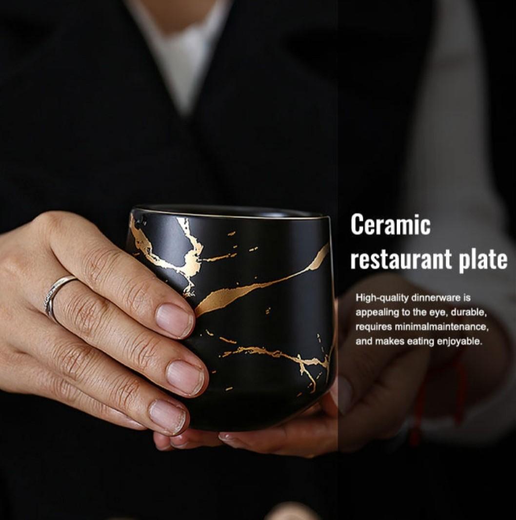 [MARBLE LUXURY TEA SET] Luxury, Scandinavian, Classic, Japanese, Wooden ...