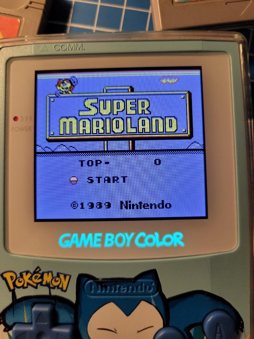 Mario, Wario, Kirby Gameboy / Game Boy Color nintendo game cartridges ...