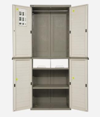 Megabox cabinet with 2 layer organizer, Furniture & Home Living ...