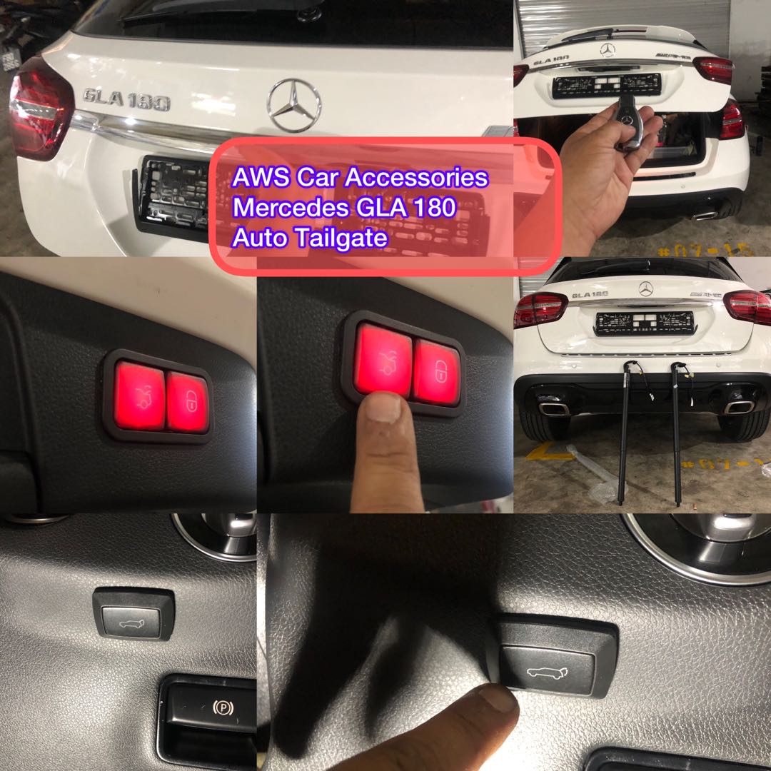 Mercedes GLA 180 Installed Electronic Auto Tailgate Lift N Vaccum Lock ...