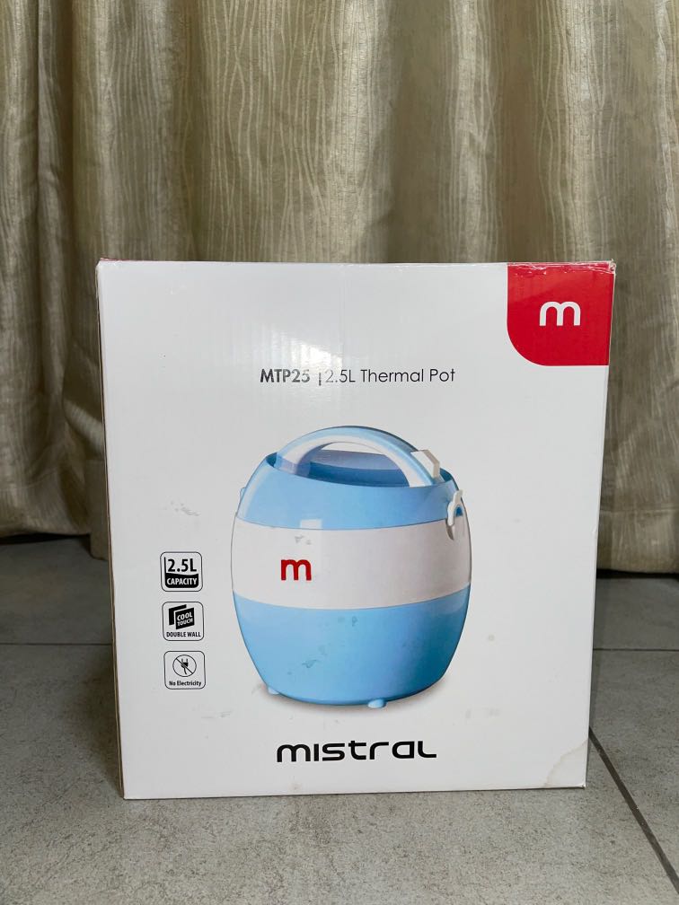 Mistral 2.5L Thermal Pot, TV & Home Appliances, Kitchen Appliances ...