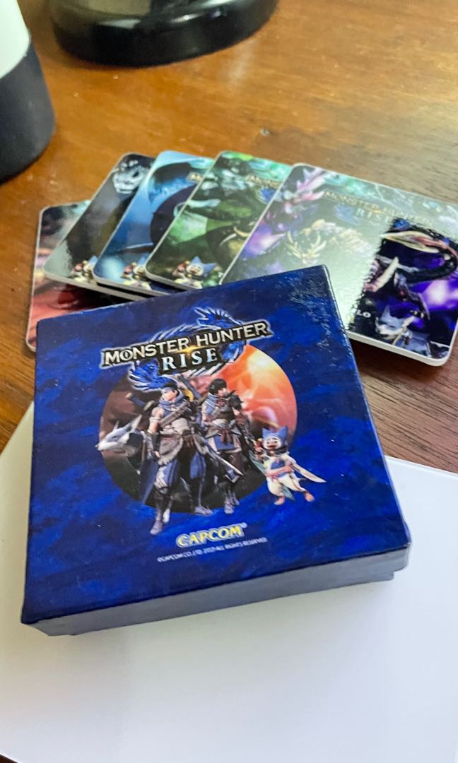Monster Hunter Rise Coaster Set, Hobbies & Toys, Toys & Games on Carousell