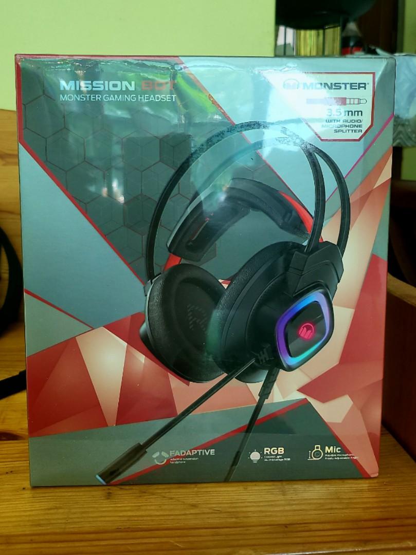 Monster Mission Bot Gaming Headset, Audio, Headphones & Headsets on ...