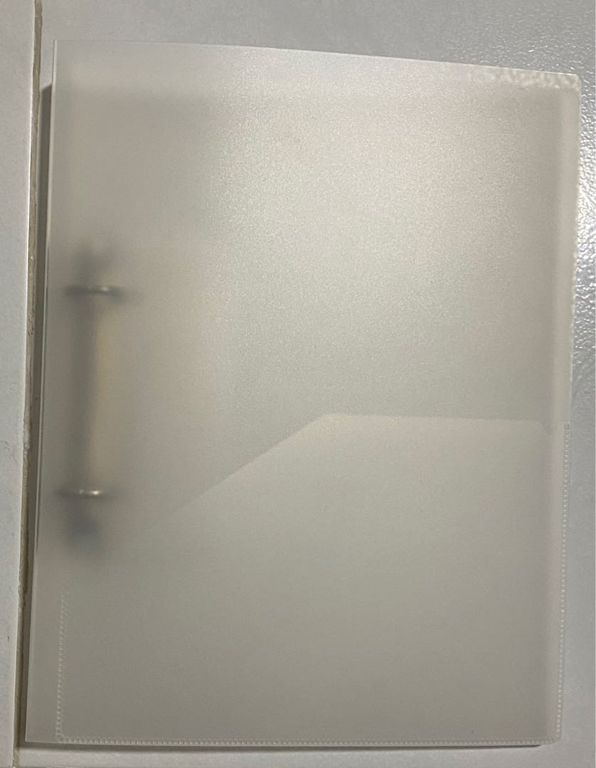 Muji B5 2 ring file, Furniture & Home Living, Home Improvement ...