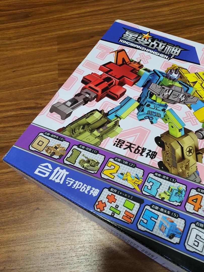 Number Transformers, Hobbies & Toys, Toys & Games on Carousell