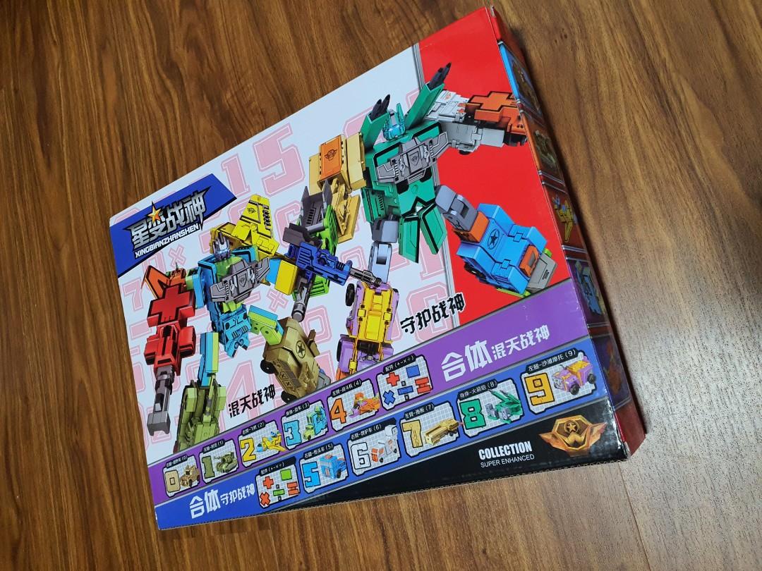 Number Transformers, Hobbies & Toys, Toys & Games on Carousell