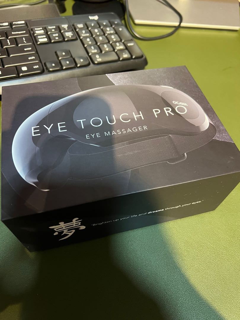 Ogawa eye touch pro eye massager, Health & Nutrition, Massage Devices ...