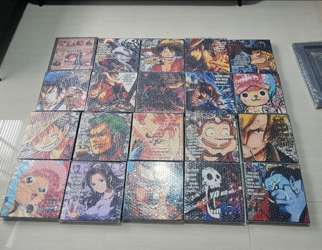One Piece Character Art Frame Graphic Designs Wall Art, Hobbies & Toys ...