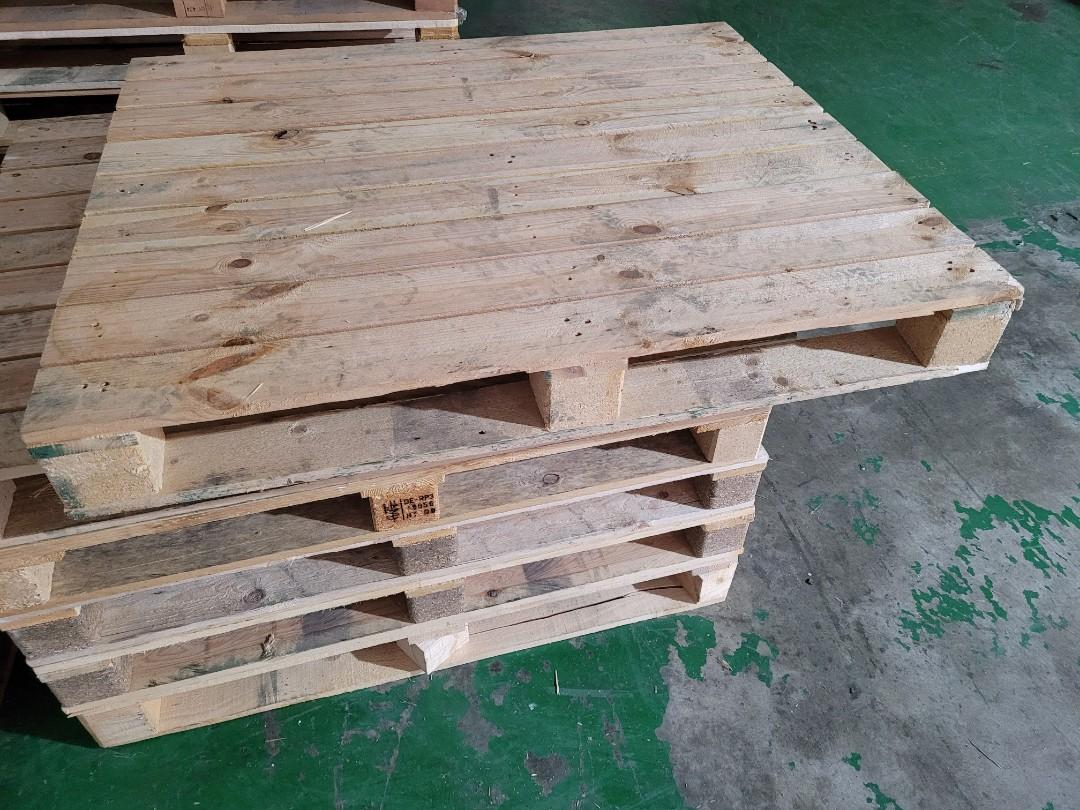 Open faced wooden pallets, Furniture & Home Living, Home Improvement ...