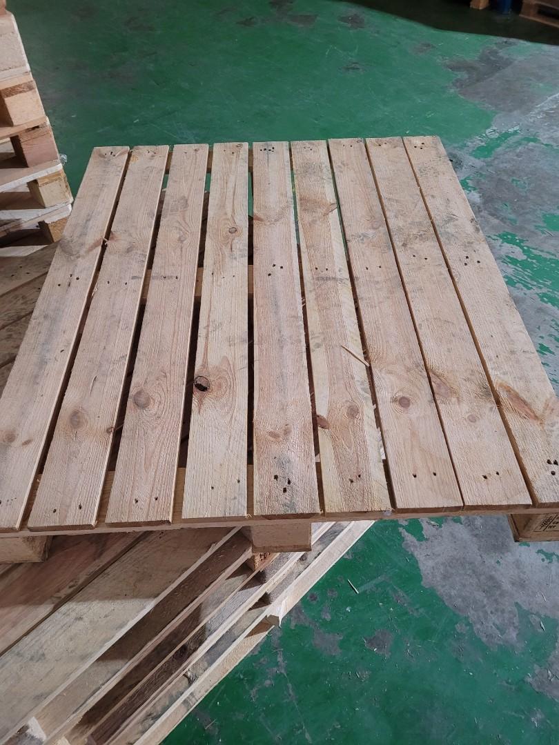 Open faced wooden pallets, Furniture & Home Living, Home Improvement ...