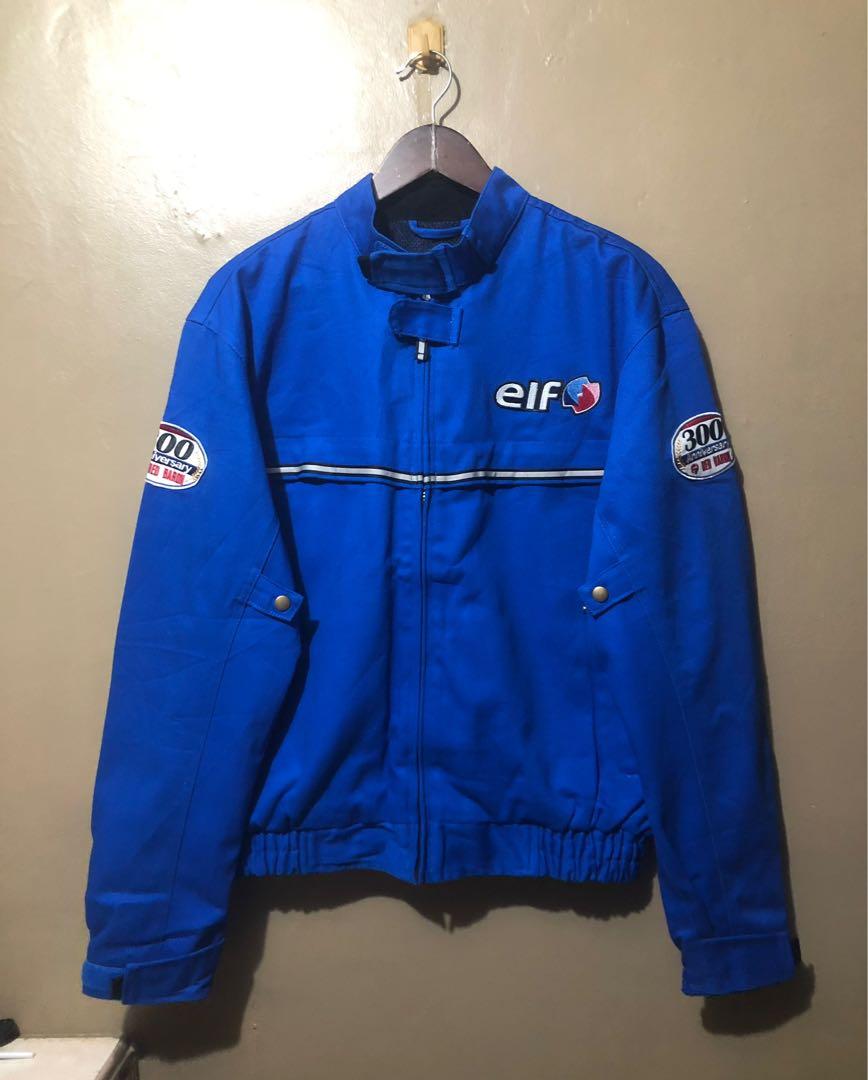 Original ELF Motorcycle Racing Jacket, Men's Fashion, Coats, Jackets ...