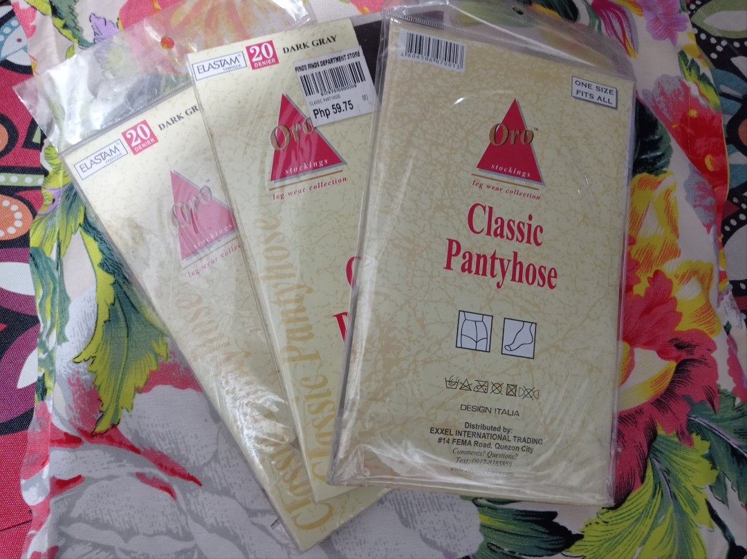 Oro Classic Pantyhose, Women's Fashion, Undergarments & Loungewear on ...
