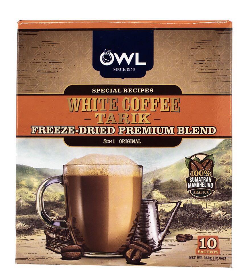 Owl Original Flavor White Coffee Tarik Freeze-Dried 10 sachets 360g ...