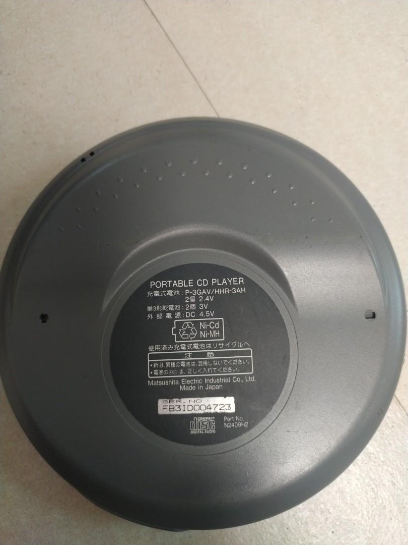 Panasonic SL-CT500 CD PLAYER, 音響器材, 音樂播放裝置 MP3及CD Player - Carousell