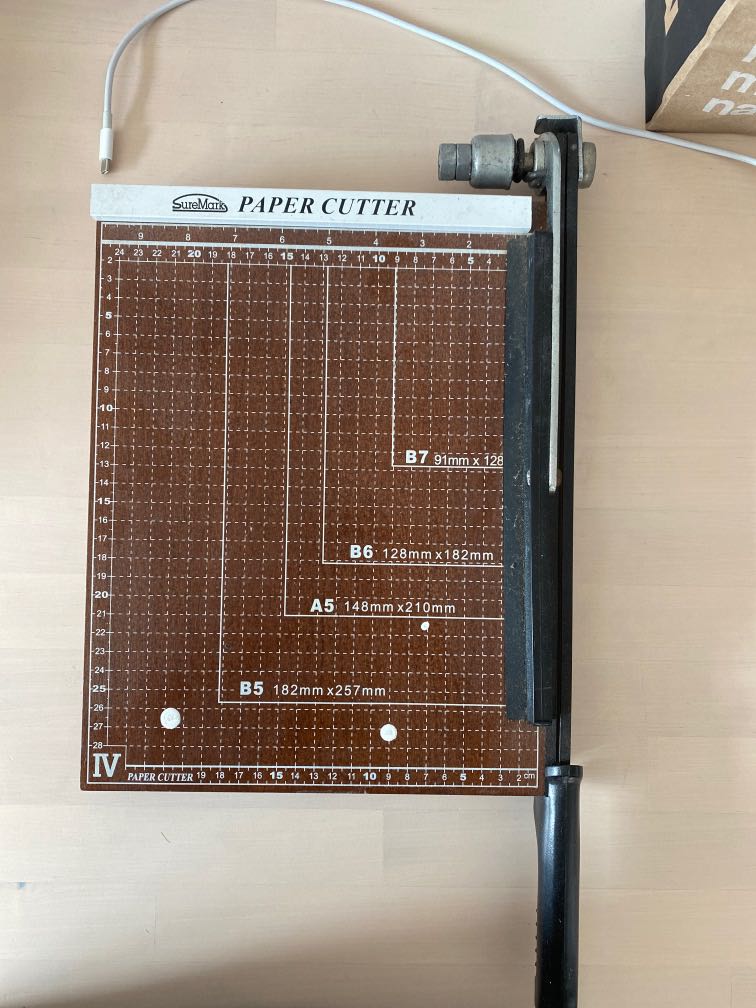 Paper cutter, Hobbies & Toys, Stationery & Craft, Stationery & School ...