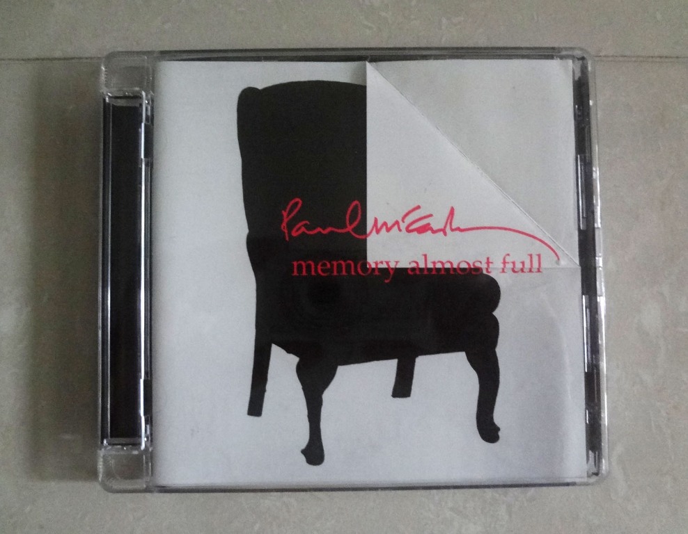 Paul McCartney CD Memory Almost Full, Hobbies & Toys, Music & Media ...