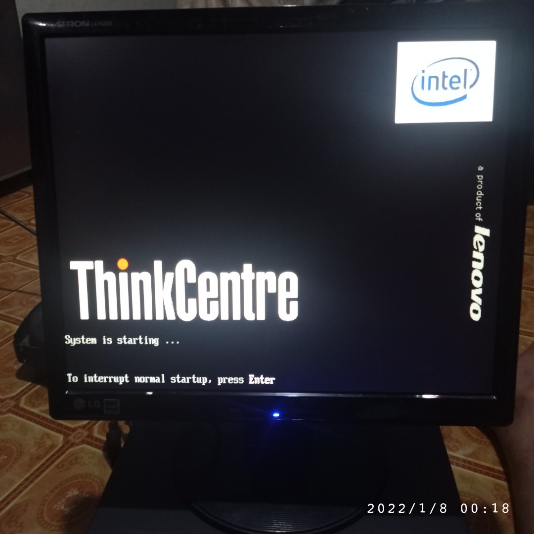 Pc Lenovo thinkcentre + monitor LG + windows 7 pro original, Elektronik ...