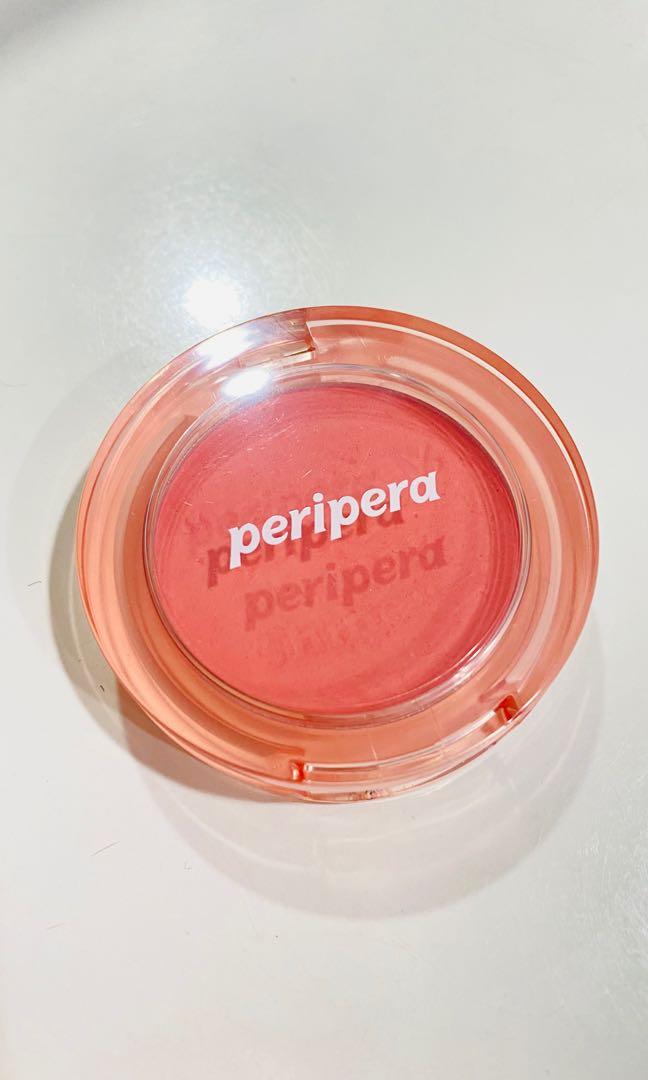 PERIPERA PURE BLUSHED SUNSHINE CHEEK (01 Calm Pink), Beauty & Personal ...