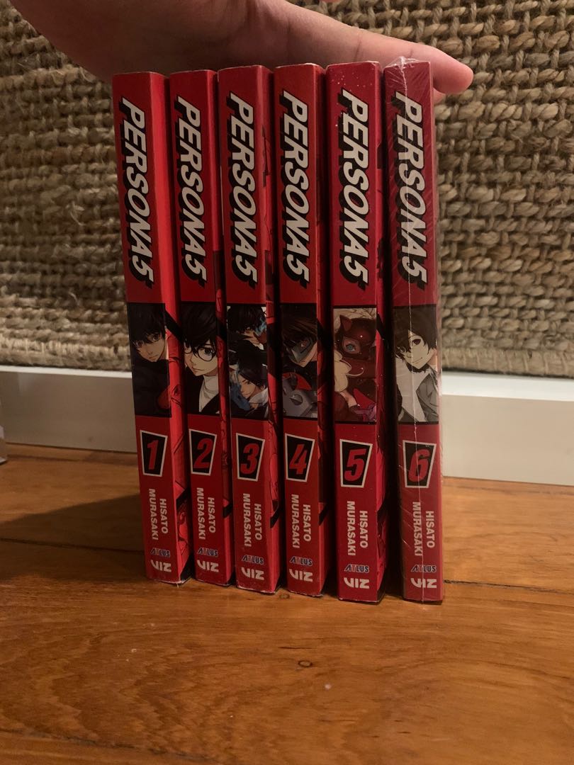 persona 5 book 1-6 set, Hobbies & Toys, Books & Magazines, Comics ...