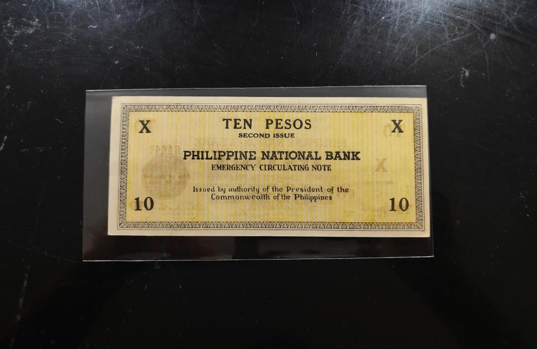 Philippines Negros 1941 10 Pesos Banknote Currency XF, Hobbies & Toys ...