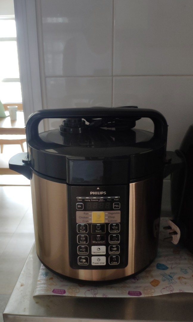 Philips Computerized Pressure Cooker HD2139, TV & Home Appliances ...