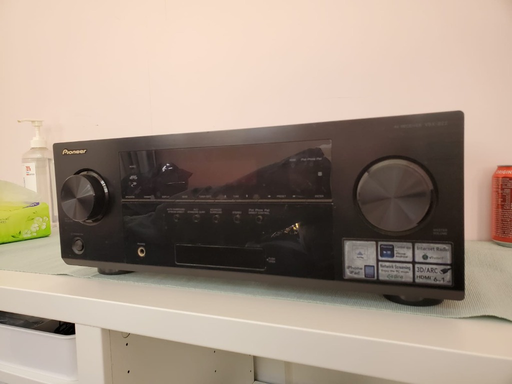 Pioneer VSX-822K擴音機, 音響器材, Soundbar、揚聲器、藍牙喇叭、耳擴 - Carousell