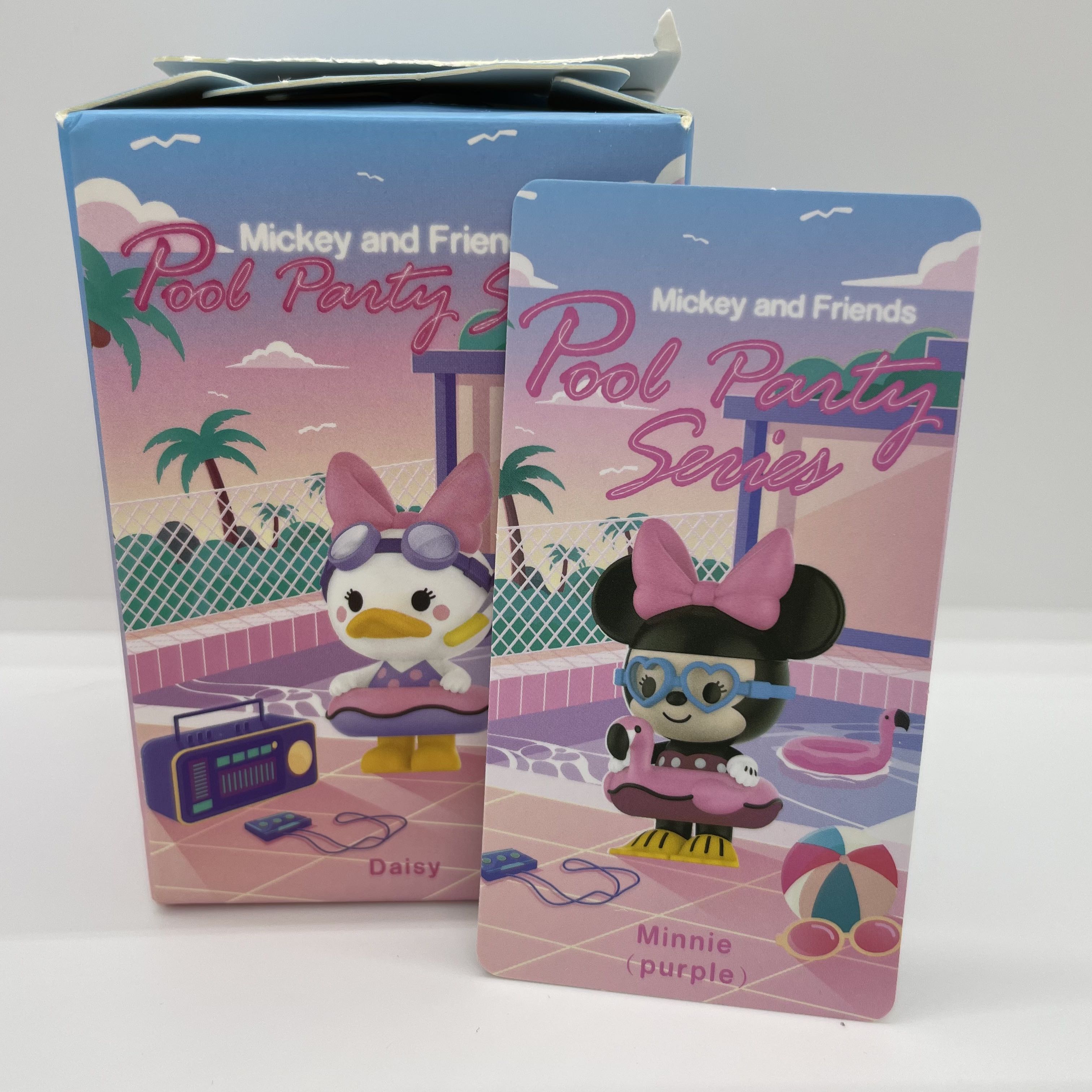 Popmart Disney Mickey and Friends Pool Party Series - Minnie, Hobbies ...
